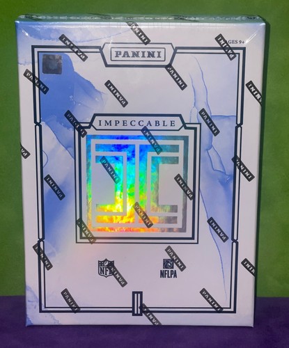 2023 PANINI IMPECCABLE FOOTBALL FACTORY SEALED HOBBY BOX | eBay