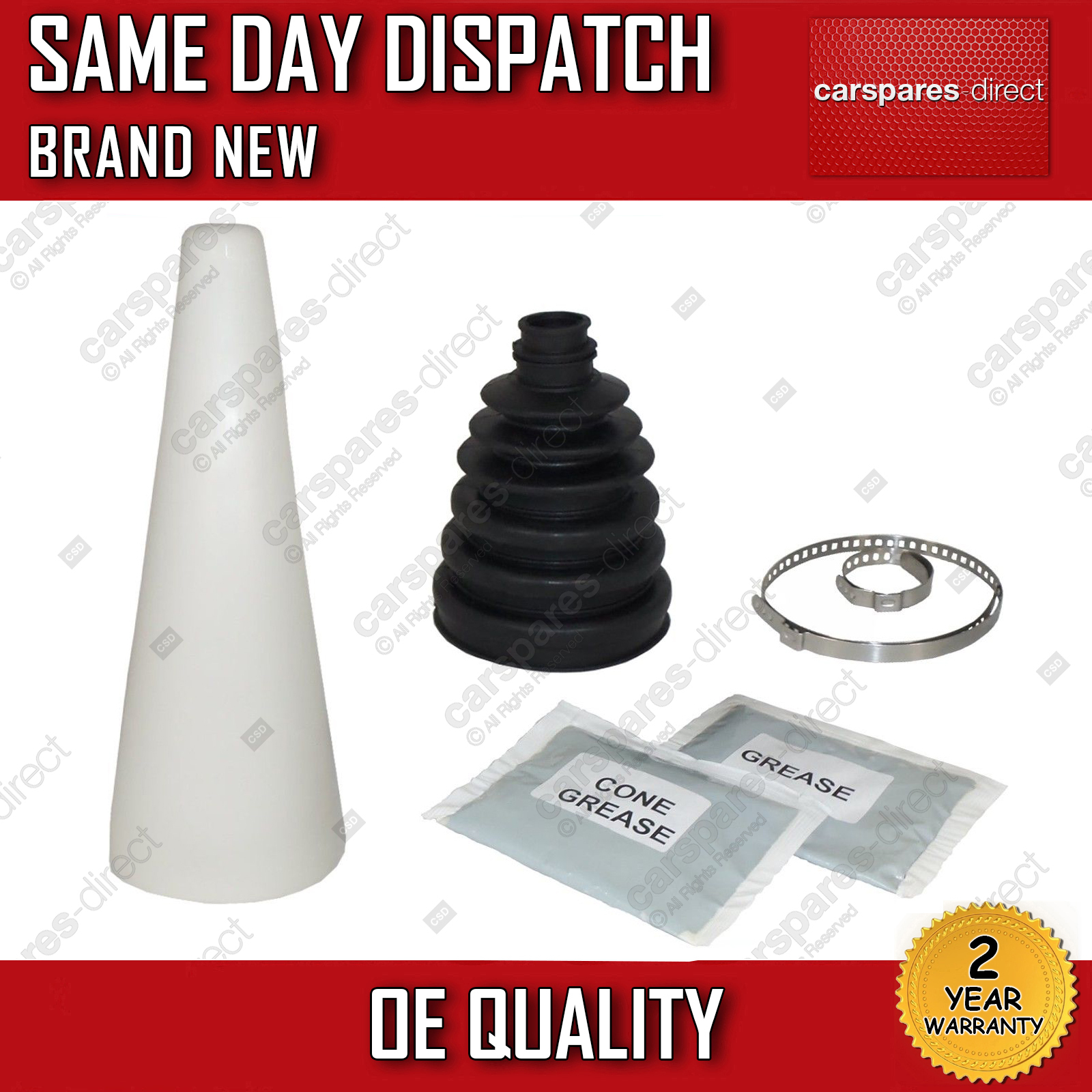 1x MERCEDES CV JOINT BOOT KIT CONE CV BOOTKIT CONE-CV-GAITER-DRIVESHAFT ...