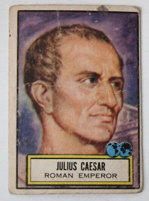 1952 Topps Look n See Julius Caesar Card #84, Set Break | eBay