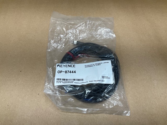 KEYENCE Op-87444 Monitor Power Cable 4 Pole Female Straight 5 Meters ...