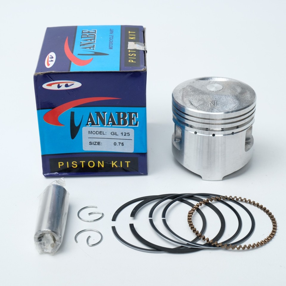 Fits For Honda XL125 XR125R GLX NX125 GL125 Piston Kit Set Oversize 0. ...