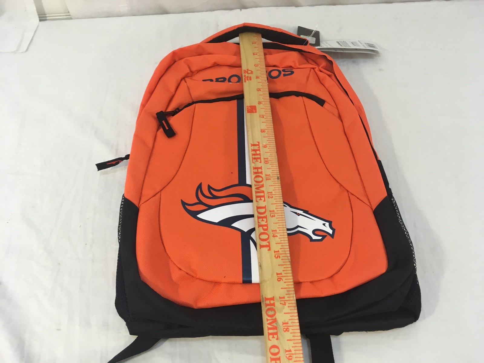 NFL 2025 NWT LICENSED Denver Broncos Backpack School Bag Book Laptop 18 ...