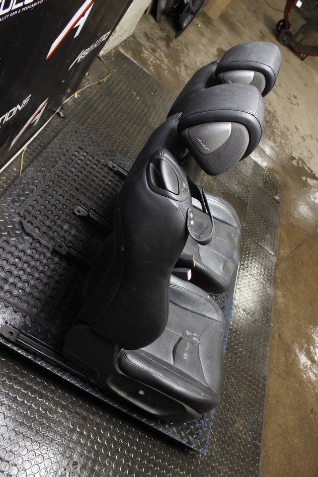 2009-2013 Infiniti G37 Convertible Seats Pair OEM Black Leather | eBay