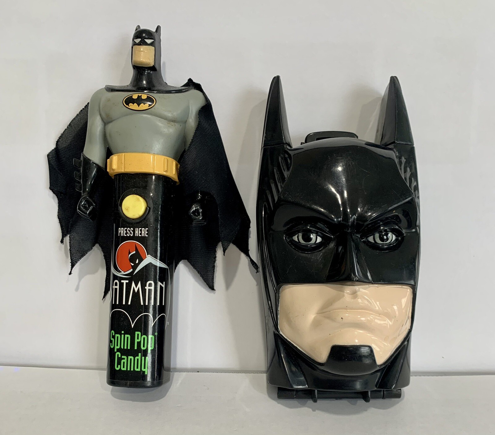 Batman Forever Micro Machine & Spin Pop Collectable Figures Lot Of 2 ...