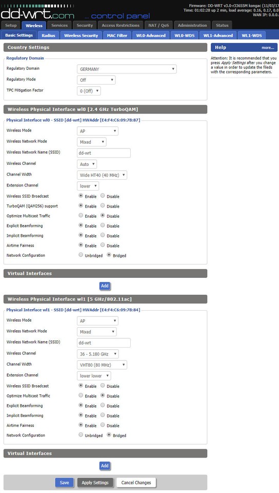 Netgear R7000 Router Gigabit DD-WRT OPENVPN WIREGUARD Dualband AC1900 ...