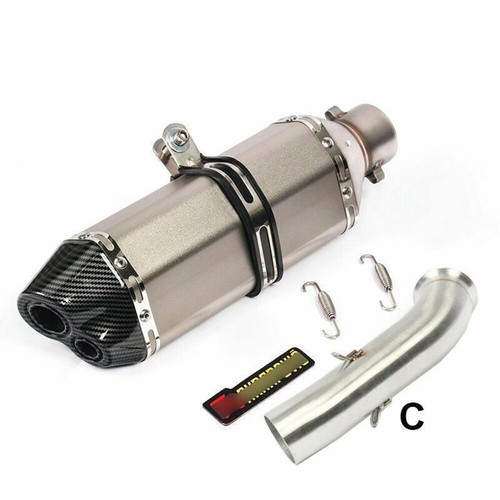 Exhaust Muffler Tube Mid Pipe Slip Motor 51mm Fits For KTM125 250 390 ...