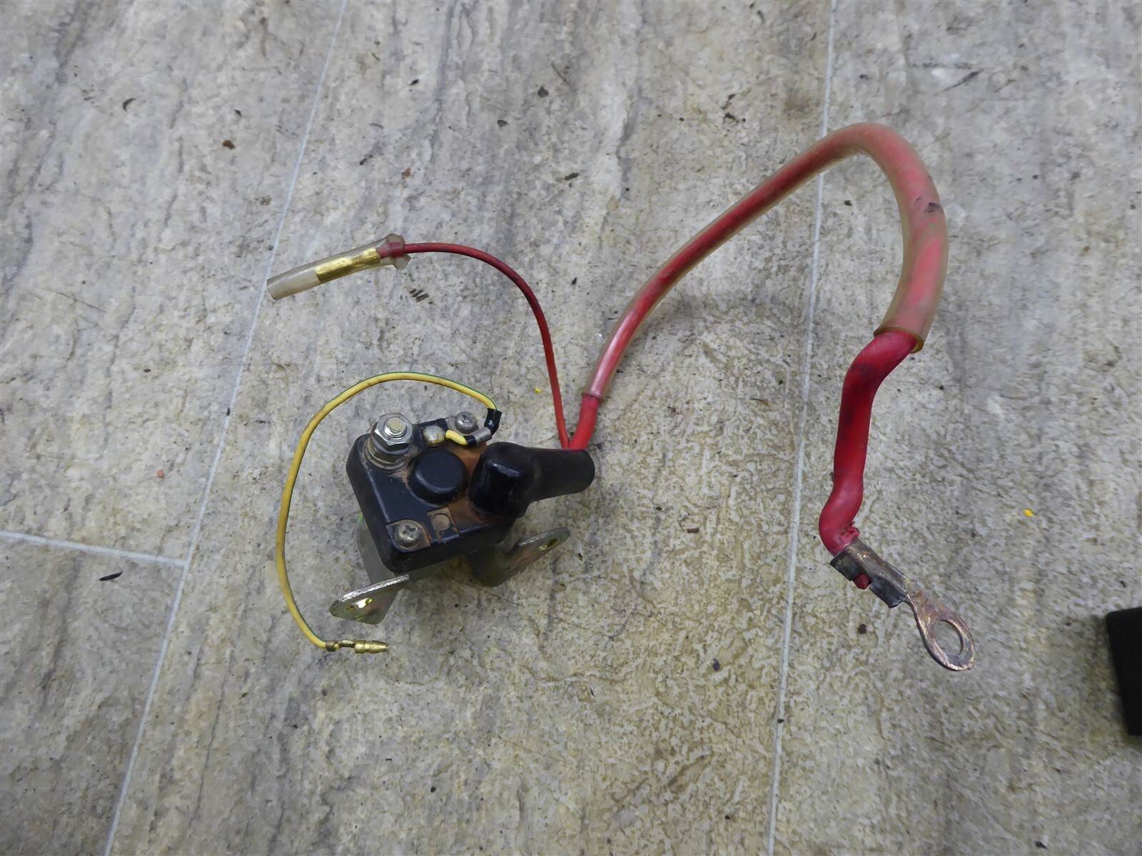1978 Suzuki GS550 GS 550 S687-1) regulator rectifier solenoid switch ...