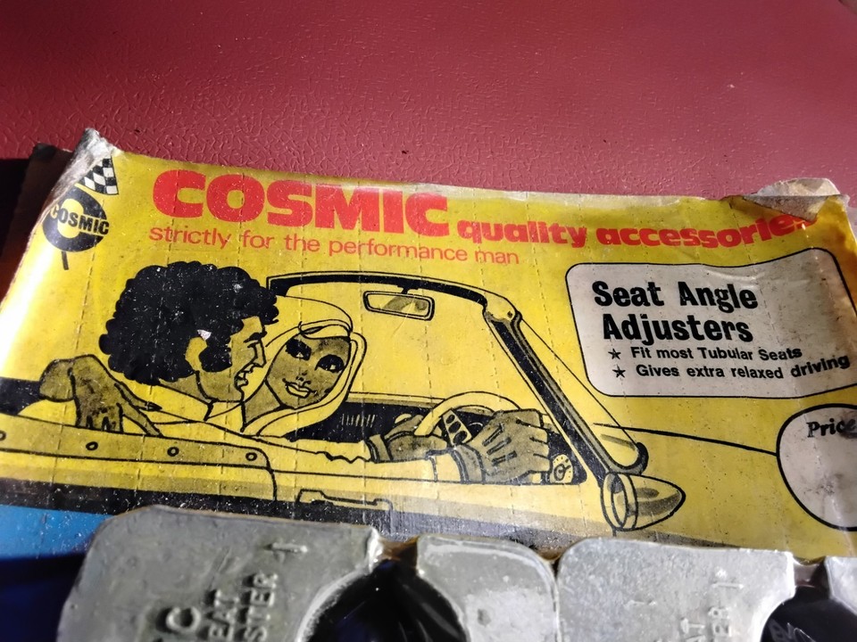 NEW OLD STOCK COSMIC SEAT ANGLE ADJUSTERS BMC AUSTIN MORRIS MINI A35 ...