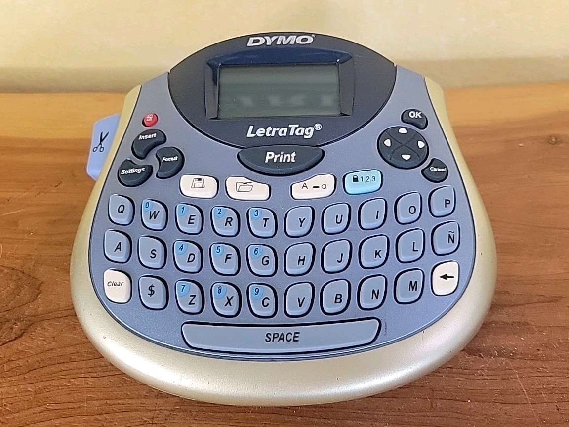 Dymo Letratag LT-100T Personal Label Maker Organize Labeler Printing ...