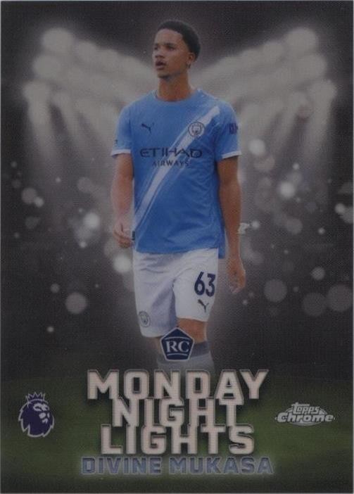 2025-26 Topps Chrome Premier League - Monday Night Lights Divine Mukasa ...