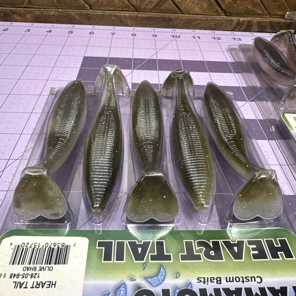 Gary Yamamoto Custom Baits Discontinued Fishing Lures 25 Total ...