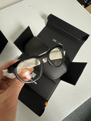 Oakley Meta HSTN Meta Sunglasses in Black Frame Clear Lenses NEW | eBay