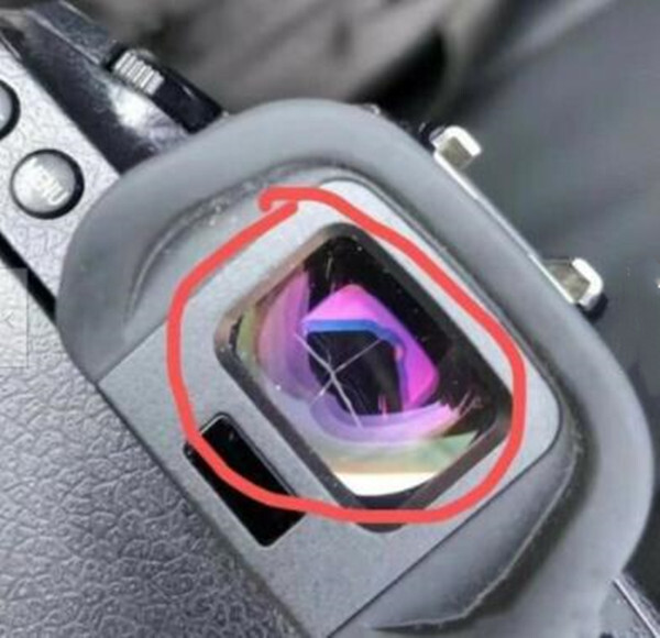 New Original View Finder Viewfinder Eyepiece VF Screen Glass For Canon ...