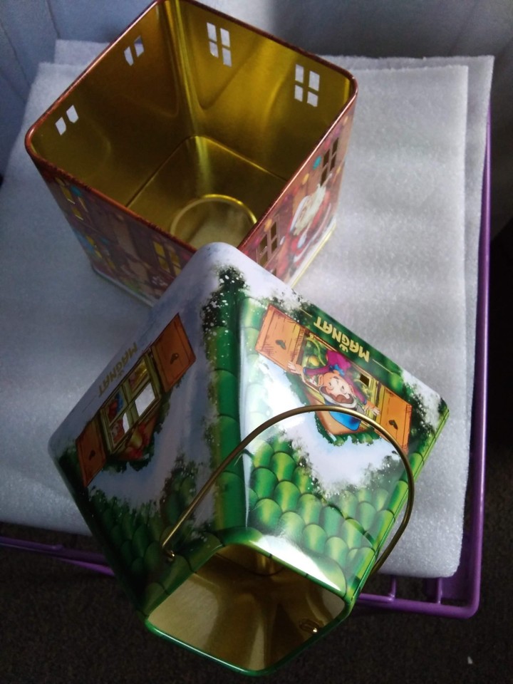 Magnat Chocolate Christmas Lantern Candy Tin Set of 2 (Two) | eBay