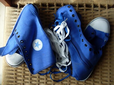 Blue Baseball Boots, EU size 38, UK size 5 | eBay UK