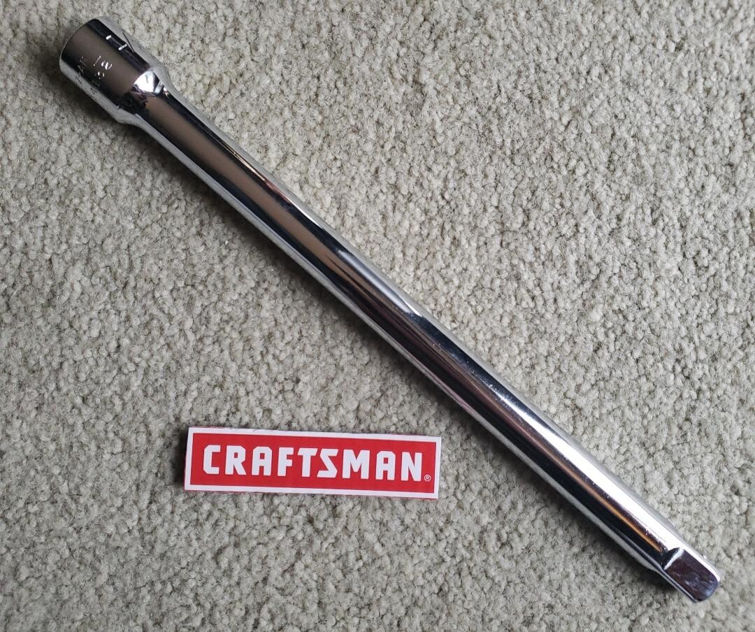 Craftsman 10 Inch Extension Bar 1/2 Inch Drive, 44132 | eBay