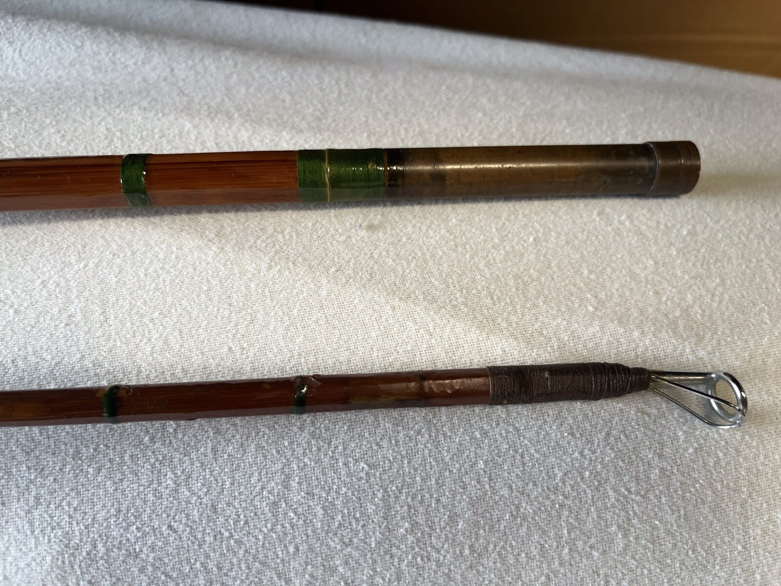 Vintage Split Cane Fishing Rod 7ft 2 inches Hardy Of England Good ...