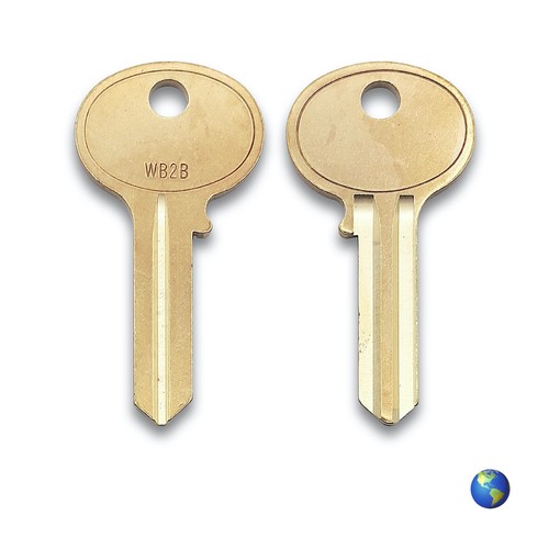 WB2B Key Blanks for Various Padlocks by Wilson Bohannan (2 Keys) | eBay