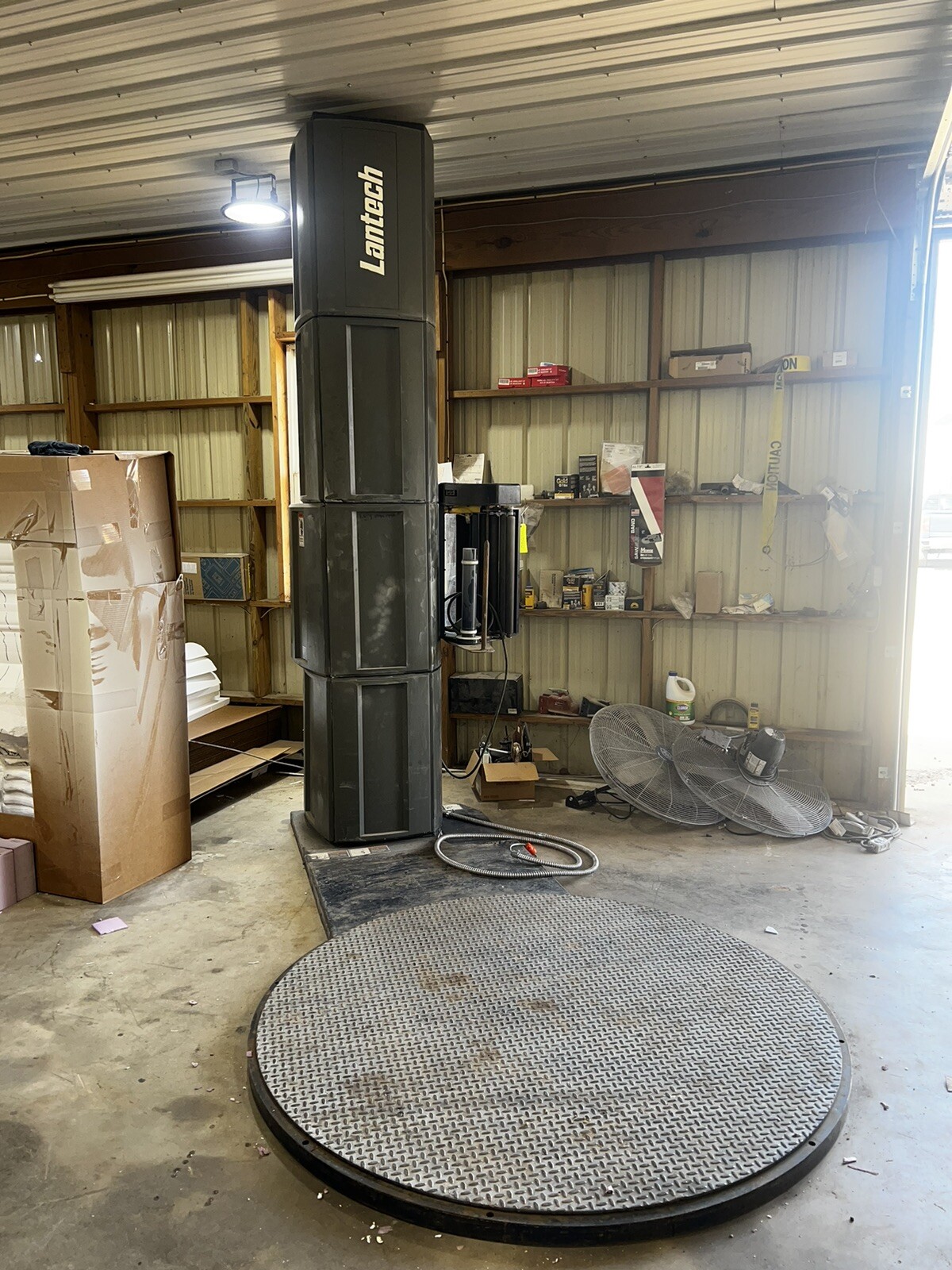 Lantech Q300 Stretch Shrink Wrapper Machine | eBay