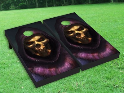 Skull Cornhole Board Wraps Skins Vinyl Laminated Sticker Decal #5 | eBay