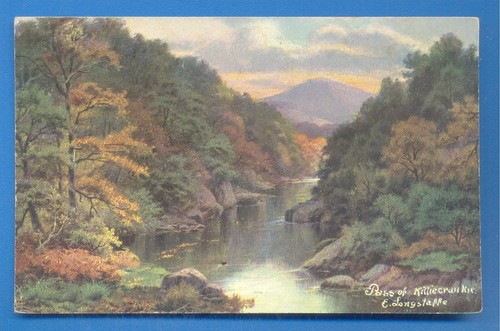 PASS OF KILLIECRANKIE.HILDESHEIMER POSTCARD BY E.LONGSTAFFE | eBay UK