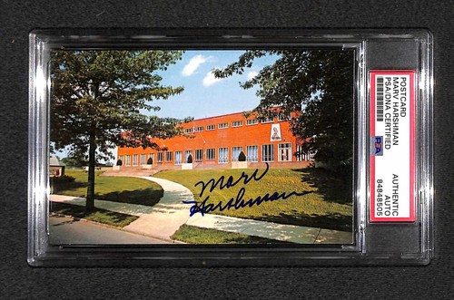 Marv Harshman "WWII Navy" Signed Basketball Hall of Fame HOF Auto ...