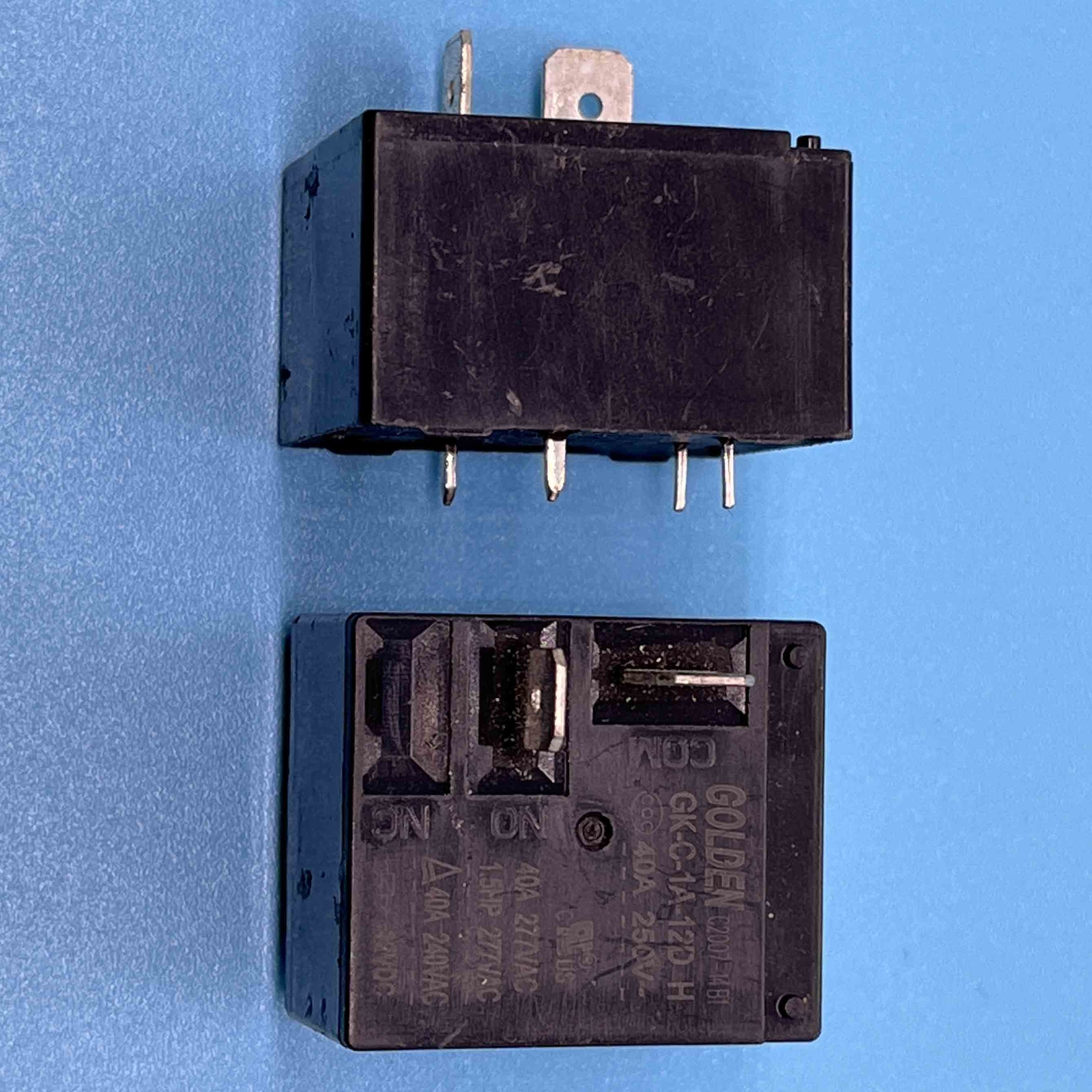 1 Pair General Power Relay For GOLDEN GK-C-1A-12D 12VDC 4-Pins 40A ...