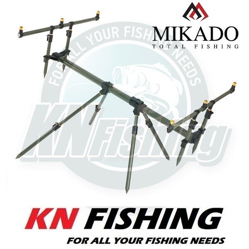 MIKADO THREELINER POD 3 rods carp rod pod stand | eBay