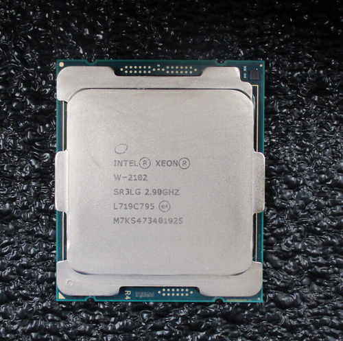 Intel Xeon W-2102 SR3LG 2.90ghz Quad Core LGA 2066 CPU for sale online ...