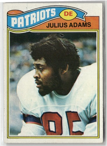 1977 Topps Julius Adams #139 New England Patriots VGEX | eBay