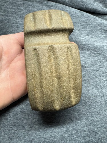 Native American Fluted 3/4 Grooved Axe Stone Axe Arrowhead | eBay