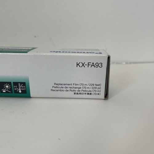 Panasonic KX-FA93 Fax Ink Cartridge - Black for sale online | eBay