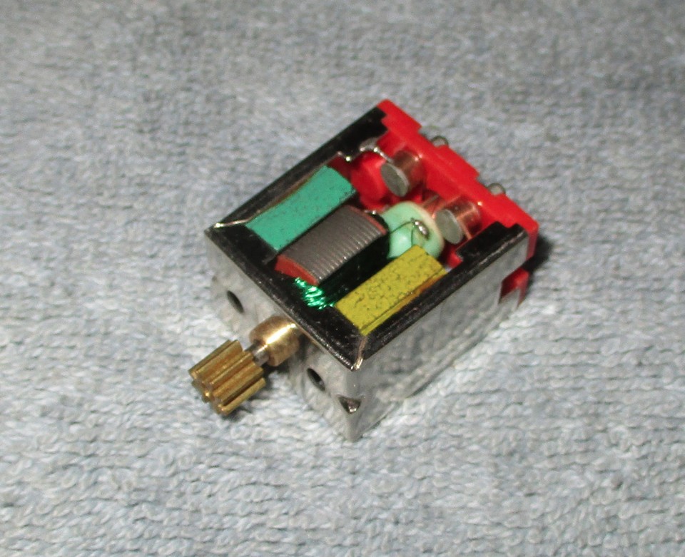 Vintage 1960's Old Stock MOTORIFIC Racerific ZEROID Mabuchi MOTOR Ideal ...