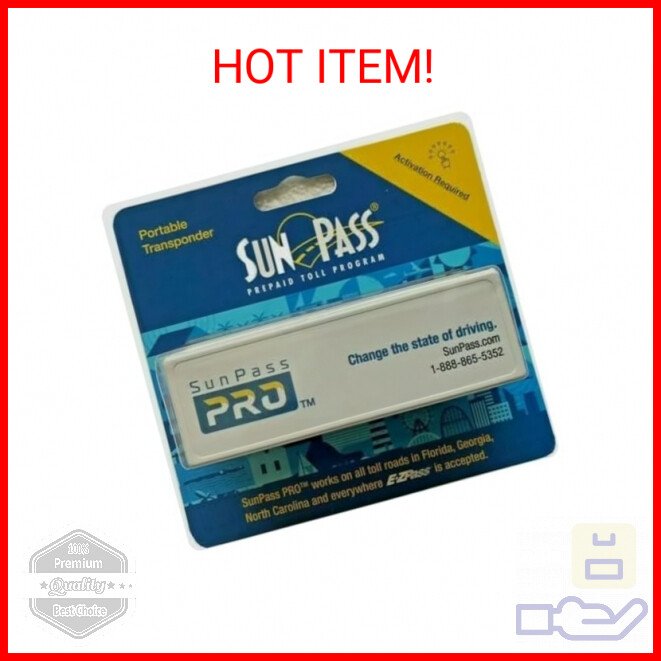 Sunpass Sun Pass Transponder Portable Prepaid Toll Program for Florida ...