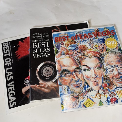 Las Vegas Review-Journal Best of Las Vegas magazine 2006,2007, and 2009 ...