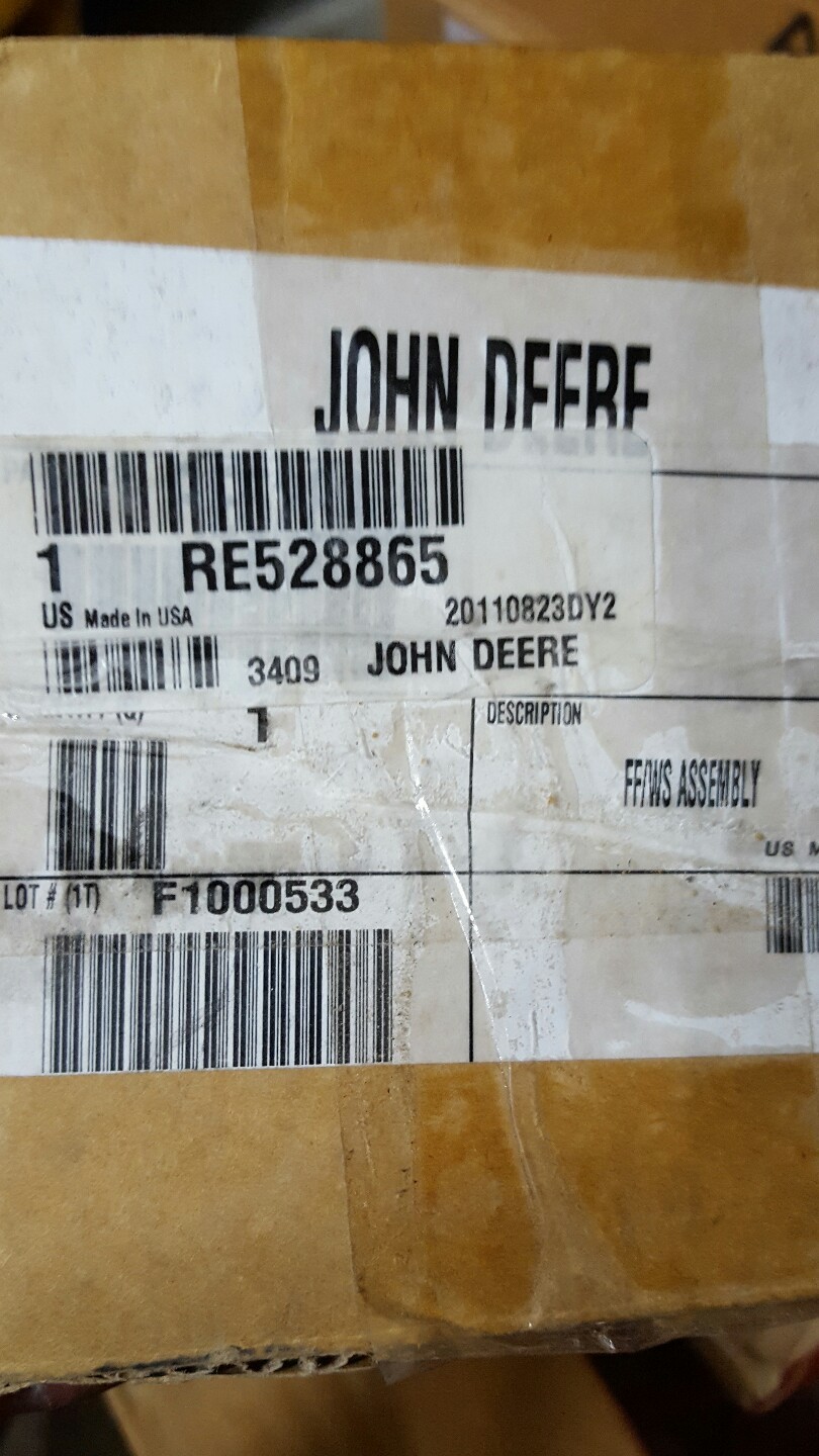 Genuine John Deere OEM Filter Assembly #RE528865 / RE523236 | eBay