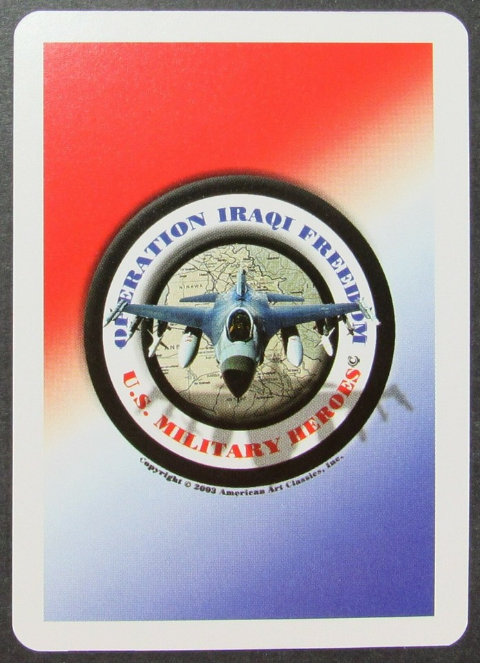 United States Air Force Operation Iraqi Freedom Single Swap Wide ...