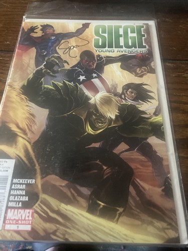 SIEGE: YOUNG AVENGERS #1 * Marvel Comics * 2010 - One Shot Signed By A ...
