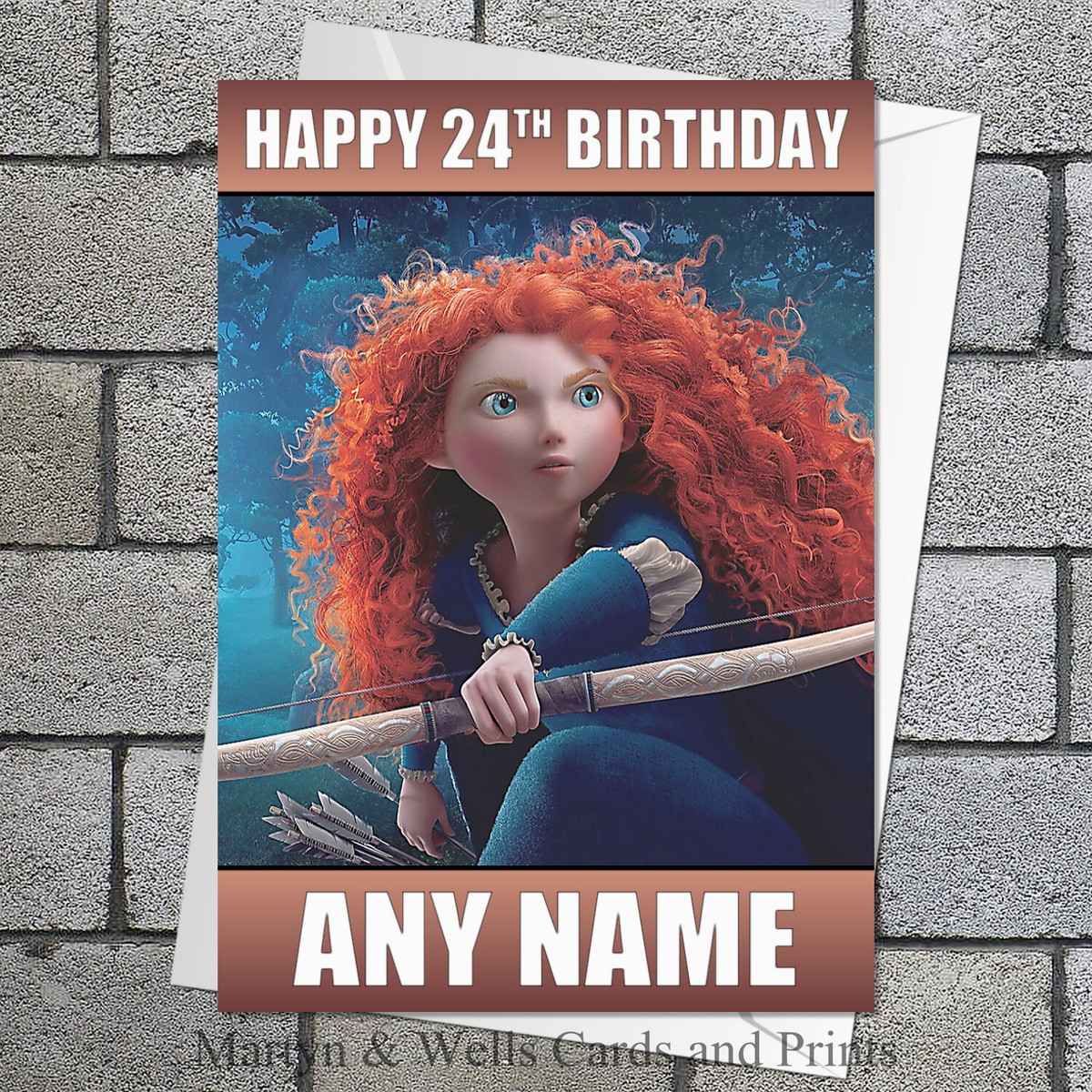 Disney Brave Merida Happy Birthday Song