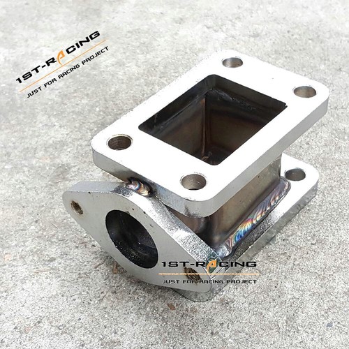 Cast Iron T3 to T3 Turbo Flange Adapter Conversion with 38mm Wastegate ...