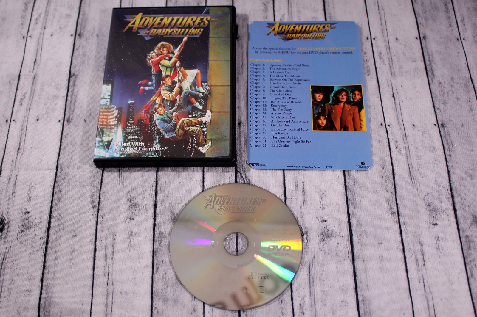 Adventures in Babysitting (DVD, 1999) Elisabeth Shue Keith Coogan Maia ...