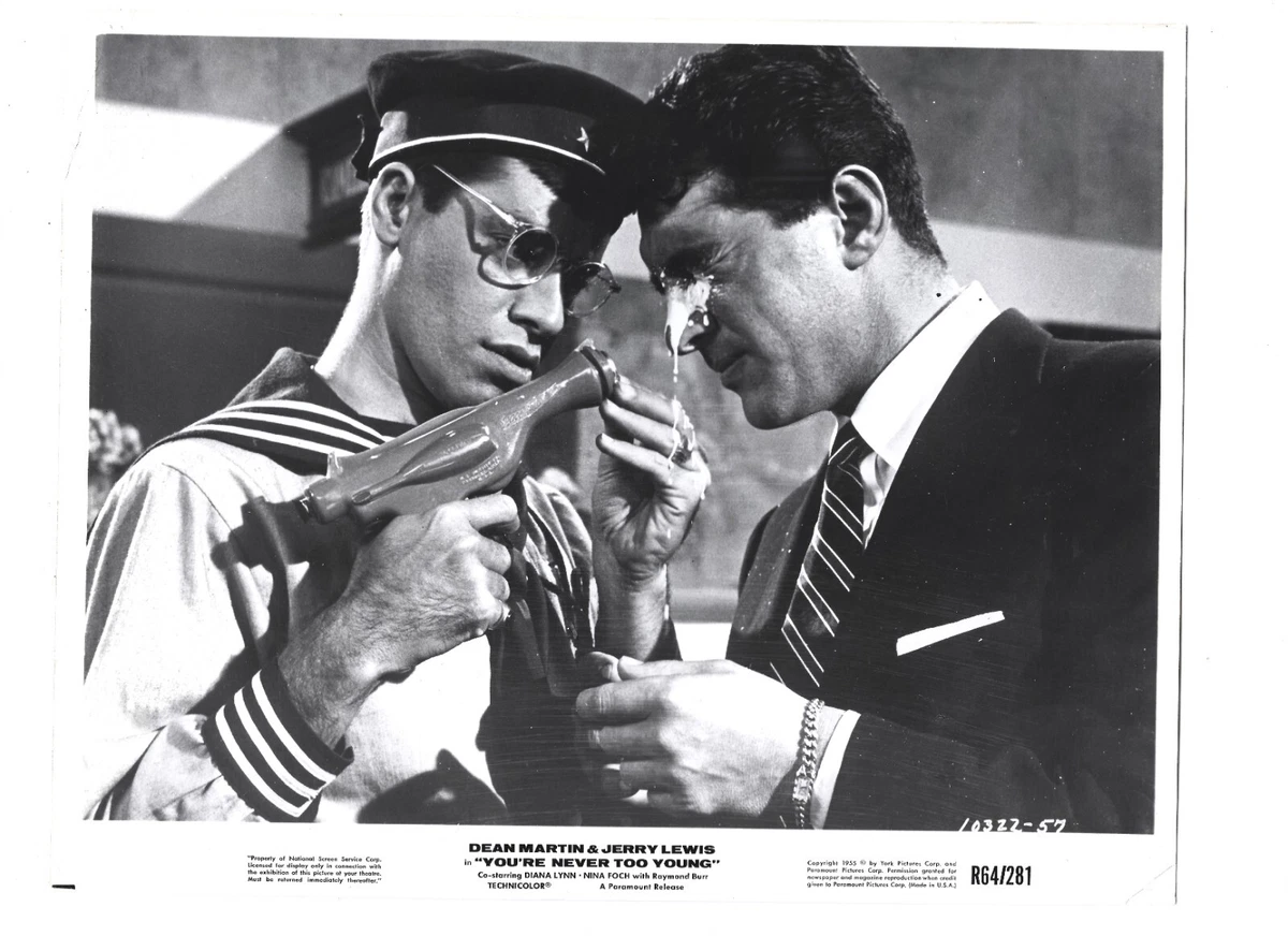 Young Jerry Lewis And Dean Martin