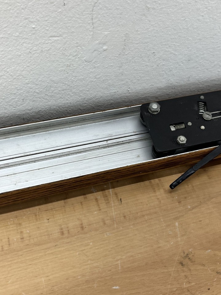 VINTAGE Vemco Drafting Machine Arm Table Track Assembly | eBay