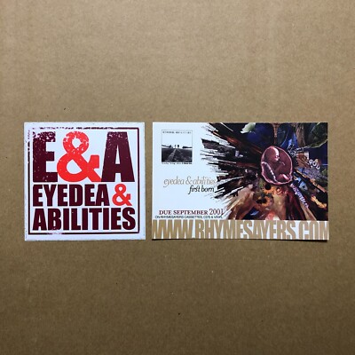 Eyedea & Abilities Sticker Rhymesayers | eBay