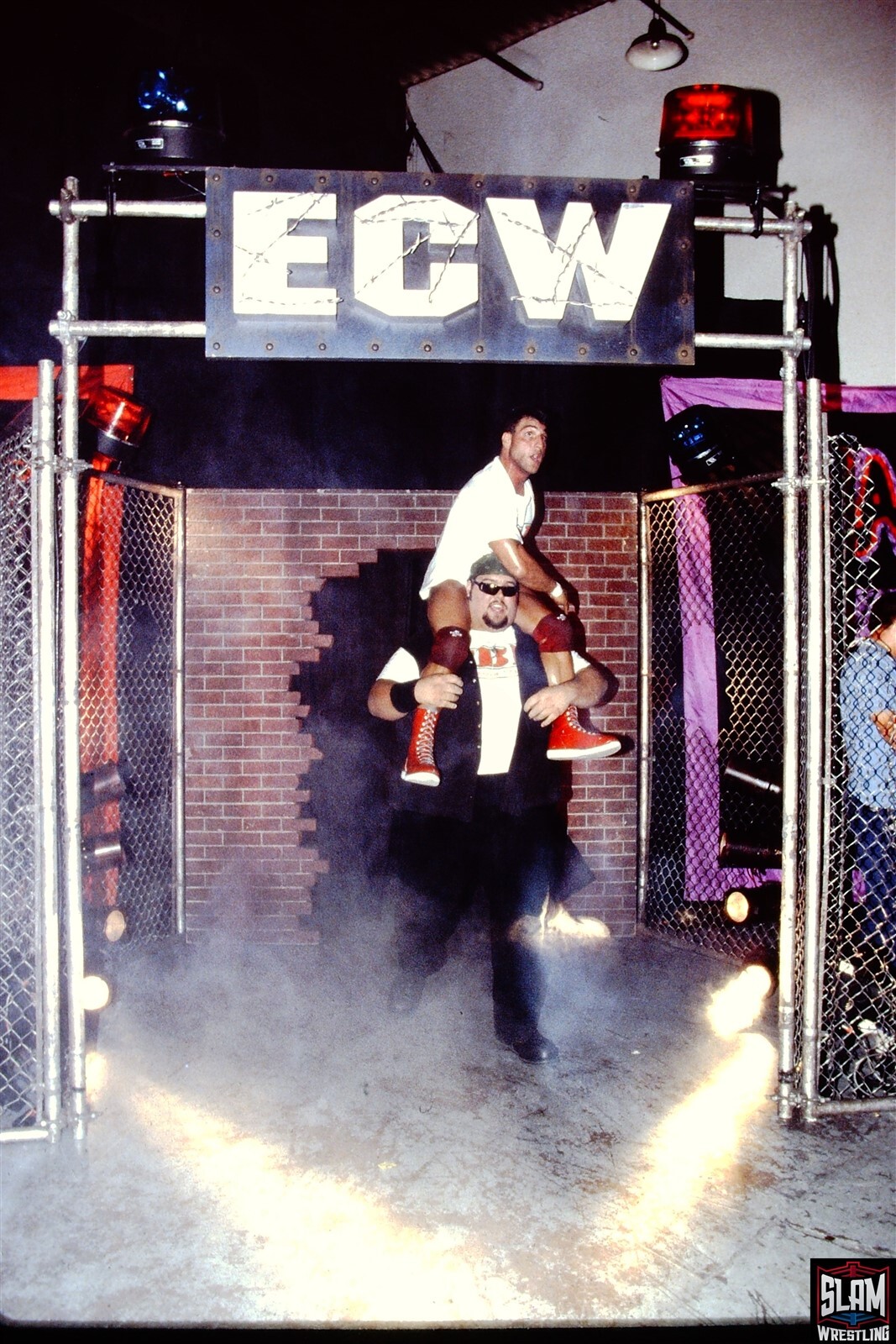 SAL E. GRAZIANO 8x10 ECW COLOR PHOTO ROH ECW WWE NXT AEW IMPACT FBI | eBay