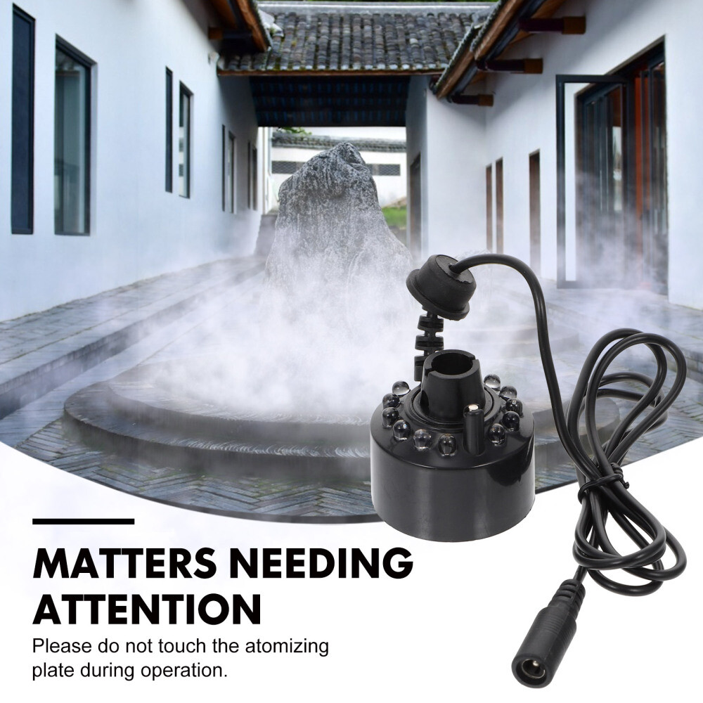 Fish Tank Accessories Mini Fog Maker Nebulizer Fishpond Humidifier | eBay