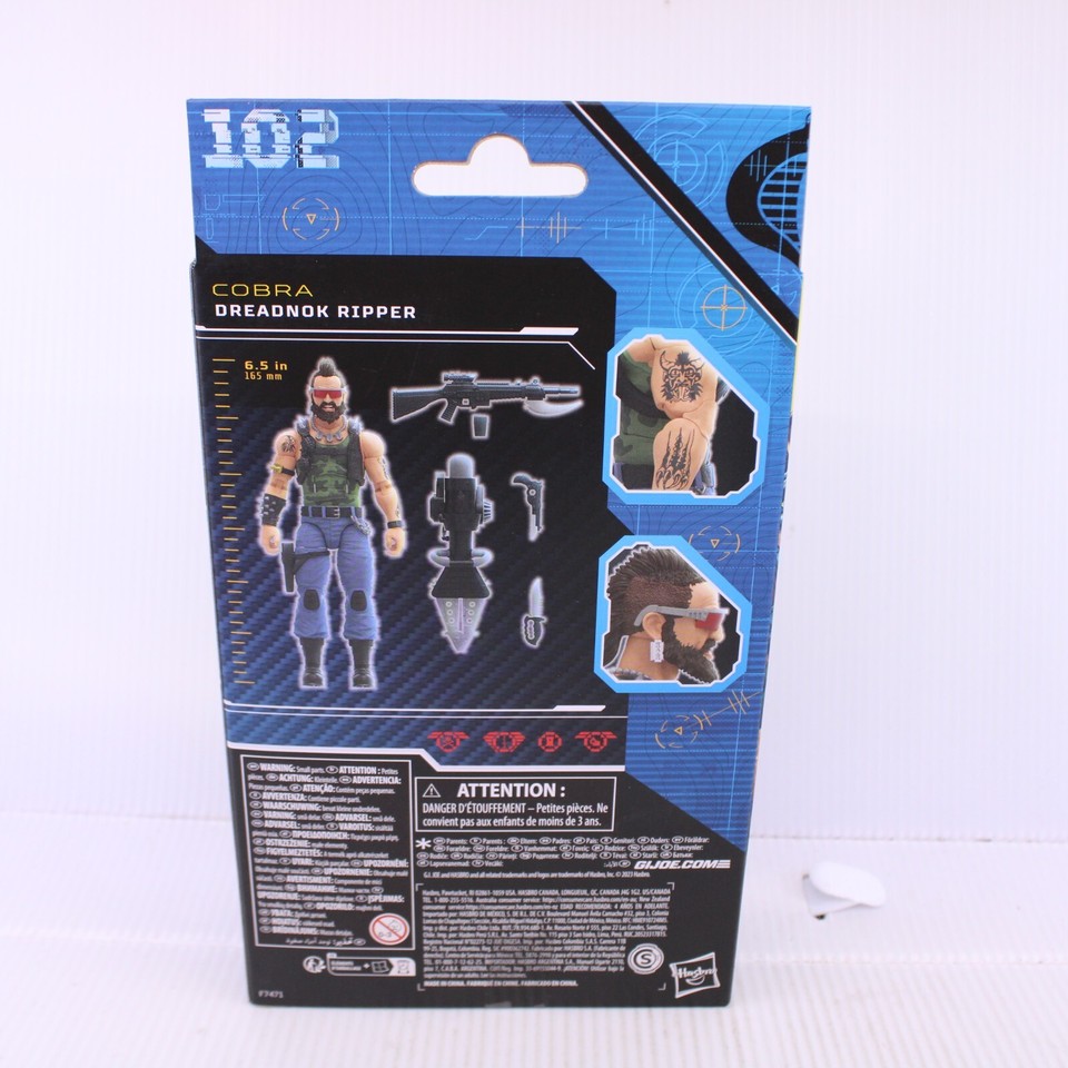 E3 Hasbro GI Joe Classified Cobra DREADNOK RIPPER Action Figure 102 | eBay