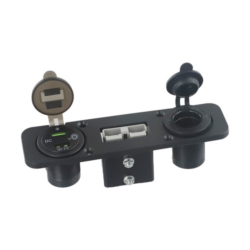 Aluminum QC30 Dual USB Charging+ Dual Quick Charge USB 30 Ports and Car ...