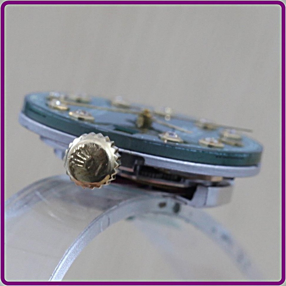Rolex Cal 2135 Mid Size 31mm Datejust Quick Set Automatic Custom Green ...