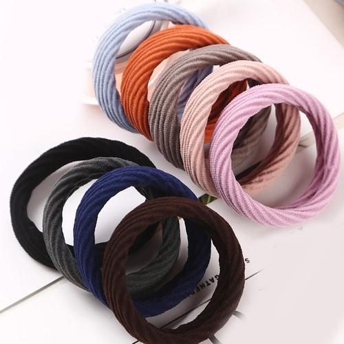 Fashion Seamless Rubber Band Ponytail Thread Hair Ring Rope Elastic ...